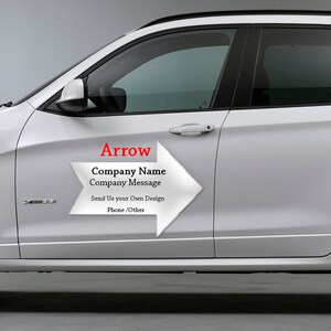 Custom Car Magnets , Personalize Your Message-full Color Print - Great ...