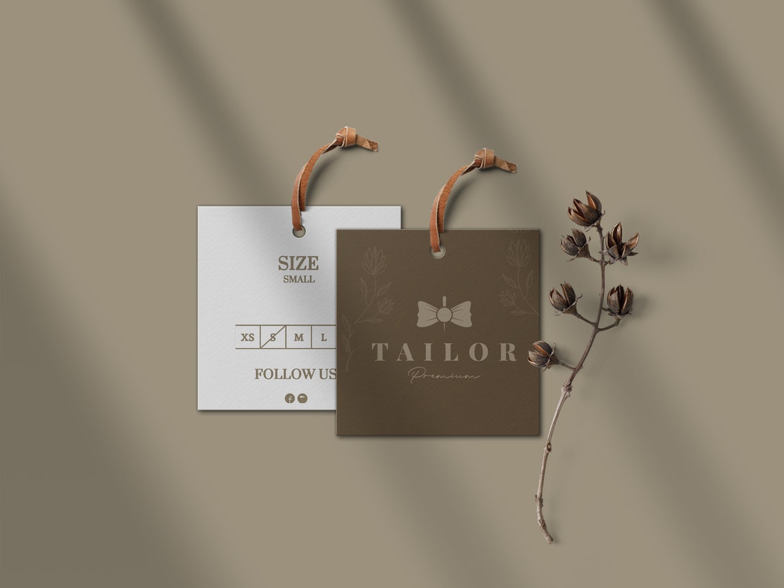 Custom Hang Tags Full Color 2 Side Printing Clothing Hang | Etsy