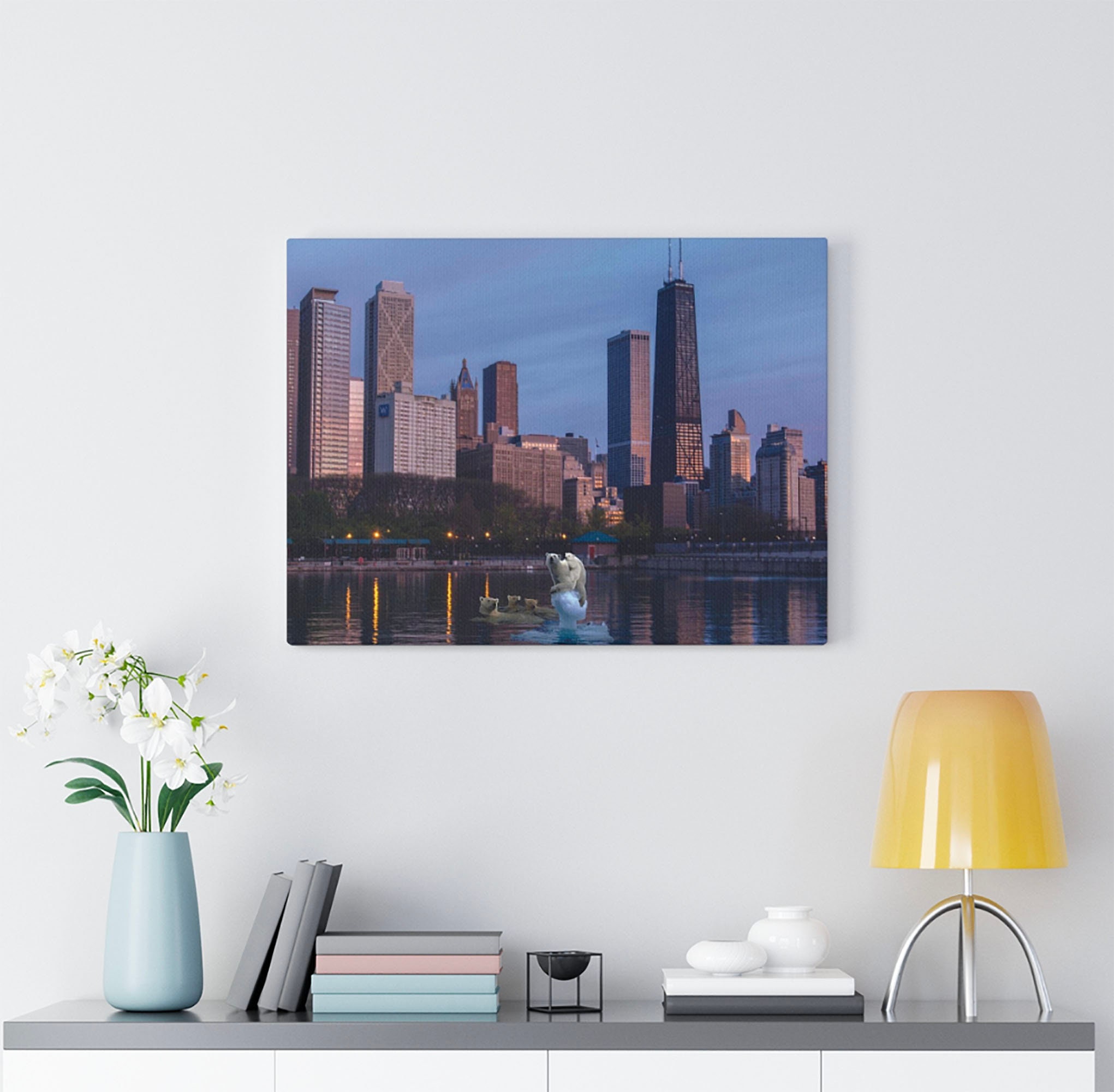 Chicago's Other Bears, Surreal Cityscape, Surreal Chicago, Chicago ...