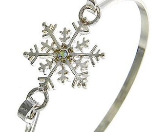 Snowflake Bracelet - Etsy