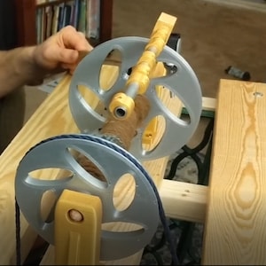 Jumbo Flyer Kit for Treadle Sewing Machine to Spinning Wheel Conversion ...