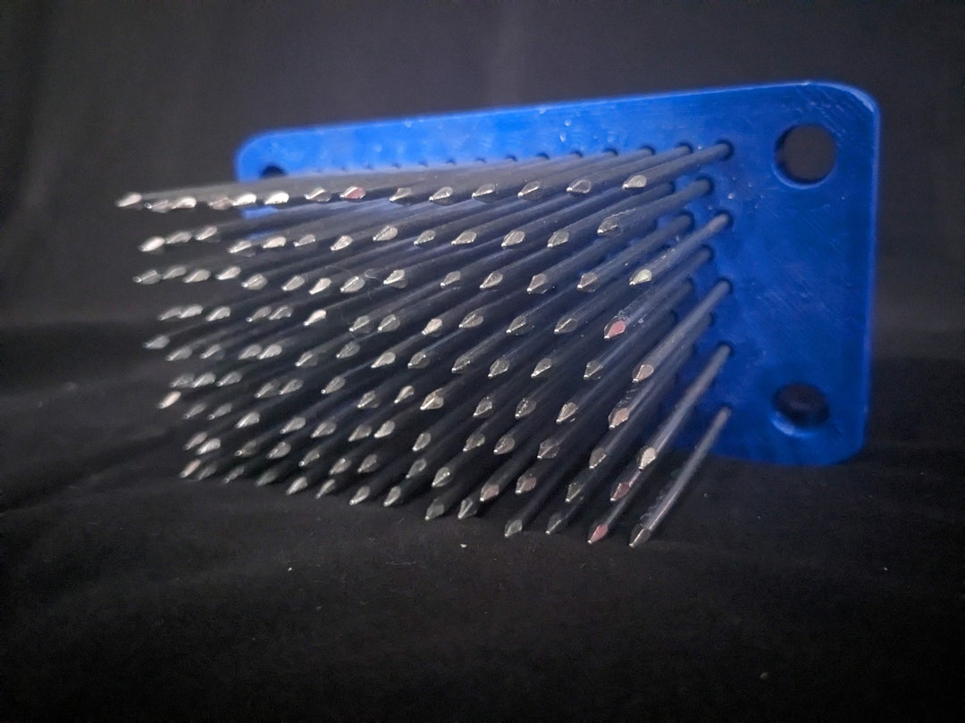 3D Printed Flax Hackle (nails Included) | Essential Fiber Preparation ...