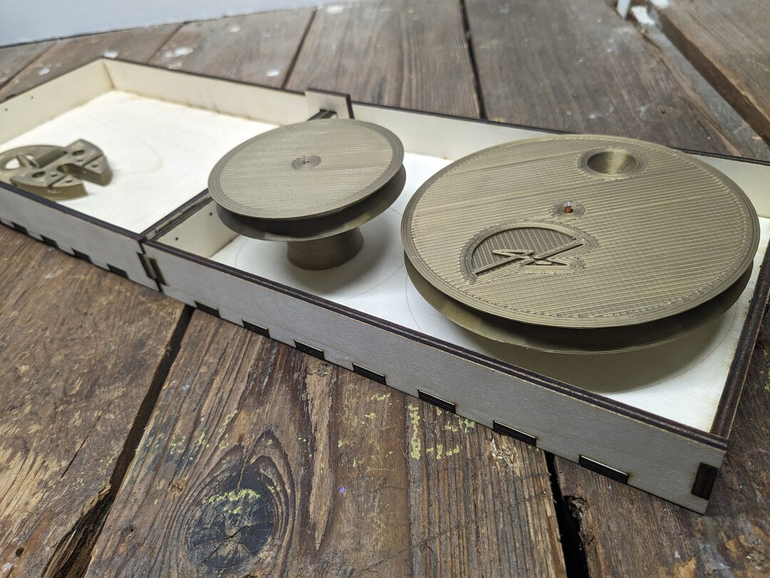 Book Charkha Spinning Wheel Kit With Custom Box 3D Printed, DIY - Etsy