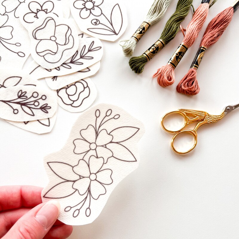 Embroidery Transfers - Etsy