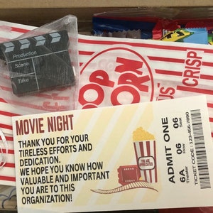 Movie Night Gift. Thank You Gift. Coworker Gifts. Corporate Gifts ...