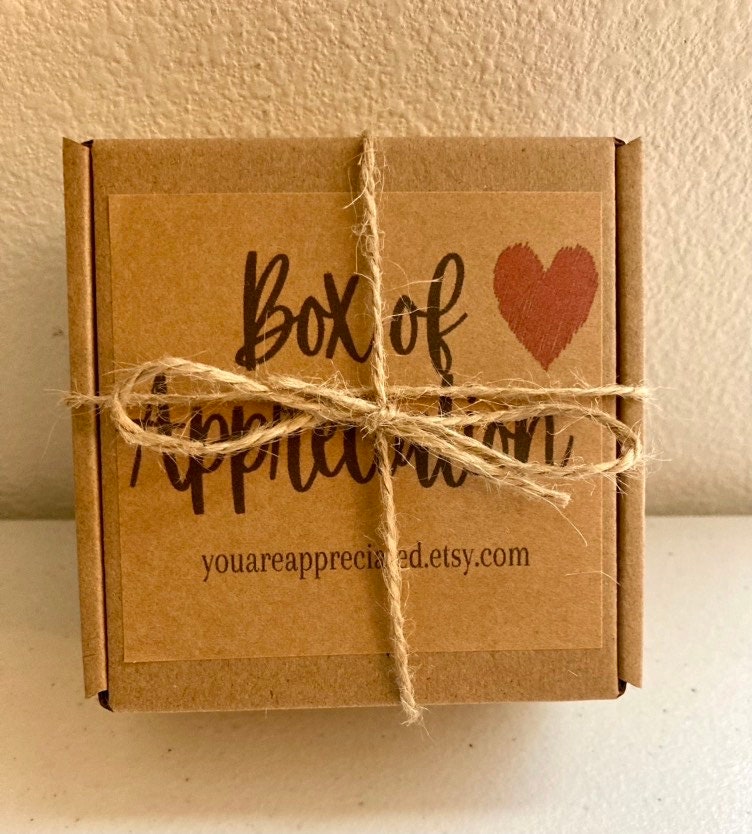 Appreciation Box. Best Employee Appreciation Gifts.unique - Etsy UK