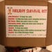 Holiday Survival Kit. Employee Christmas Appreciation Gift. Staff Gift ...