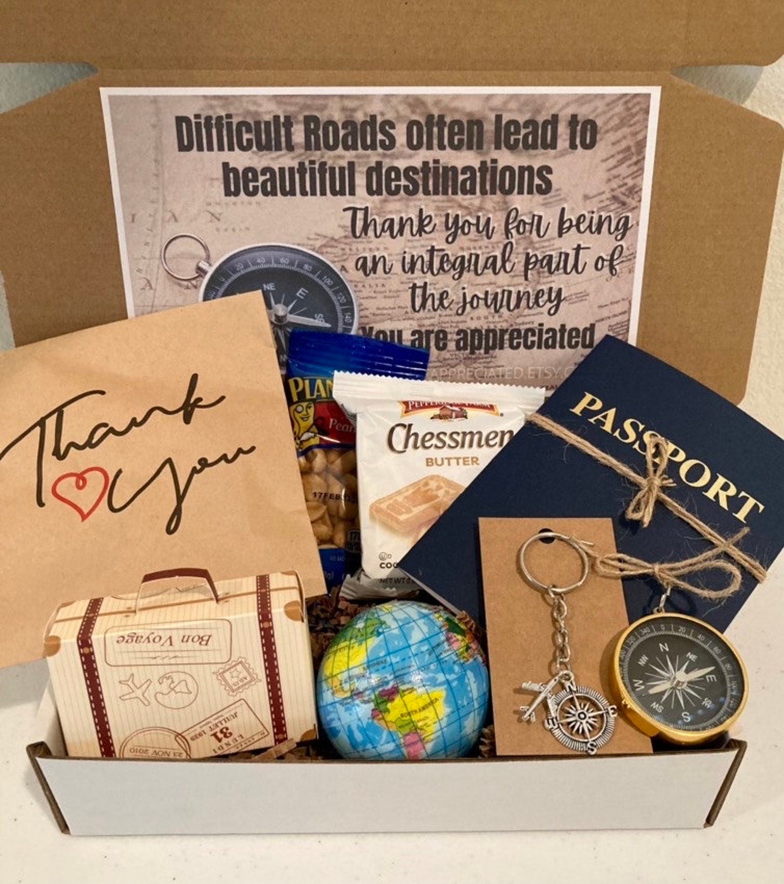 Thank You Compass Gift. Best Employee Appreciation Gifts. Unique ...