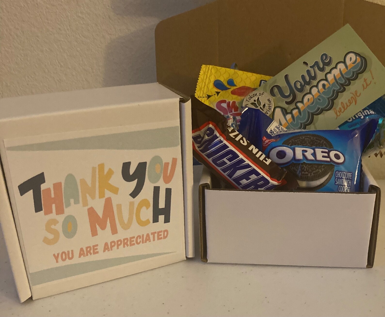 Mini Thank You Box. Best Employee Appreciation Gift. Gifts for ...