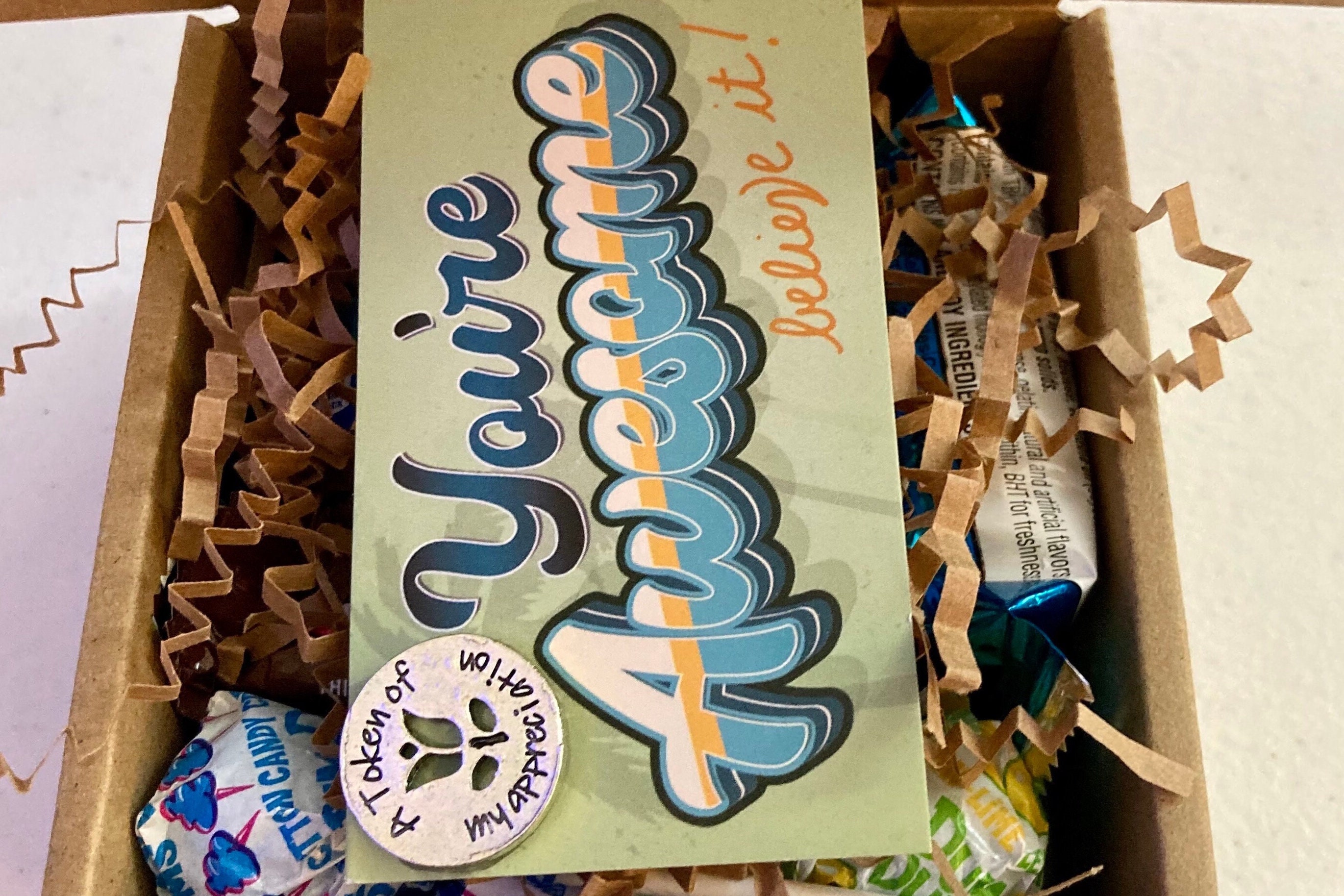 Mini Thank You Box. Best Employee Appreciation Gift. Gifts for - Etsy