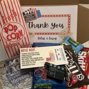 Movie Night Gift. Thank You Gift. Coworker Gifts. Corporate Gifts ...