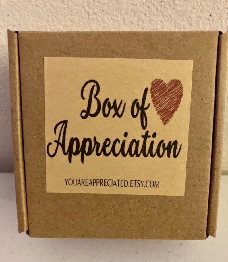 Appreciation Box. Best Employee Appreciation Gifts.unique - Etsy
