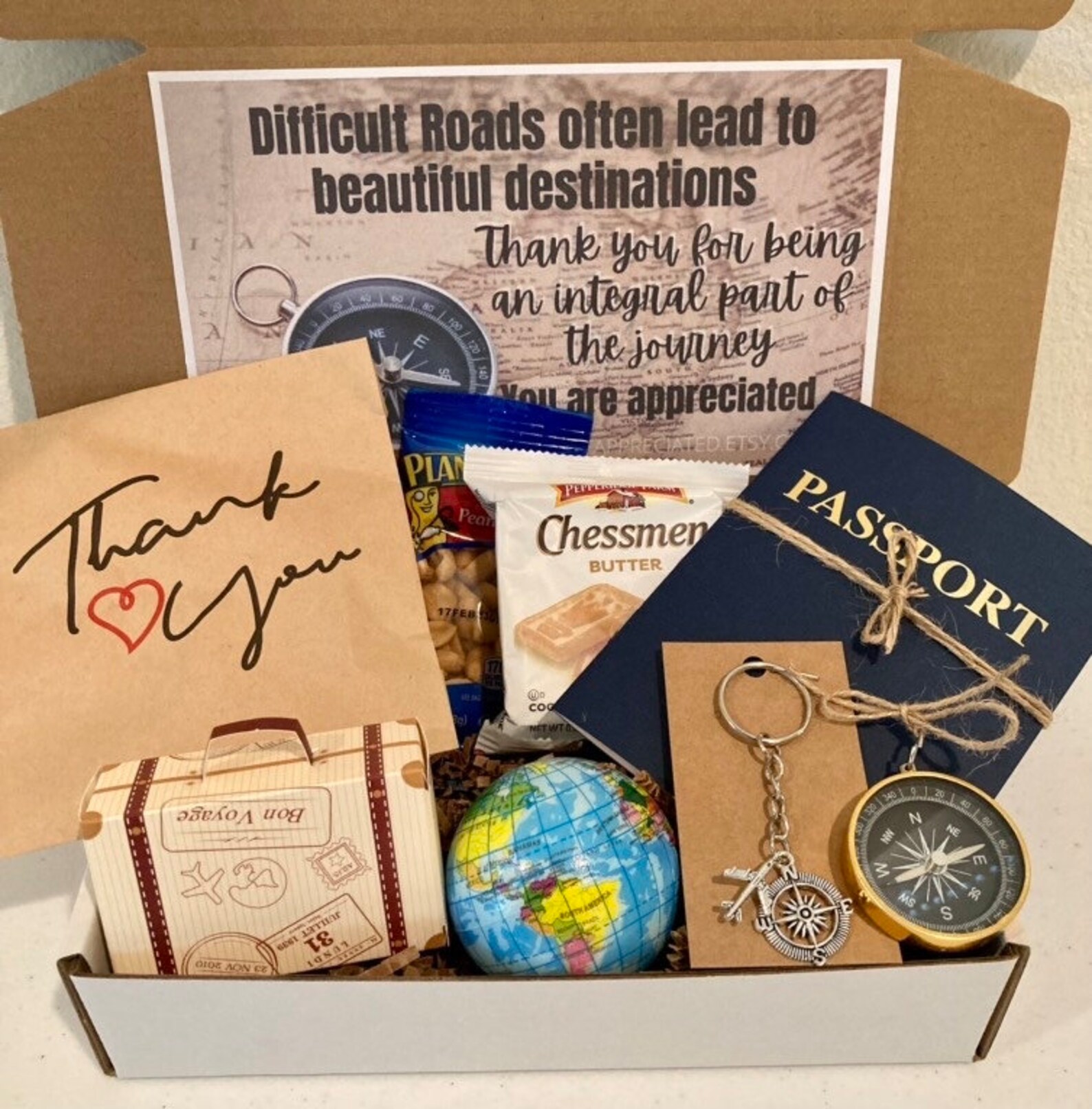 Thank You Compass Gift. Best Employee Appreciation Gifts. Unique ...