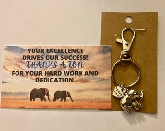 Team Keychains. Unique Employee Gifts. Staff Gift. Employee - Etsy