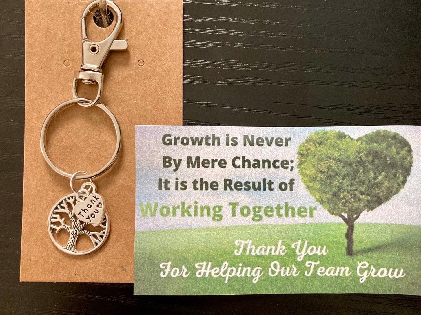 Growth Keychain. Best Employee Appreciation Gifts. Unique - Etsy