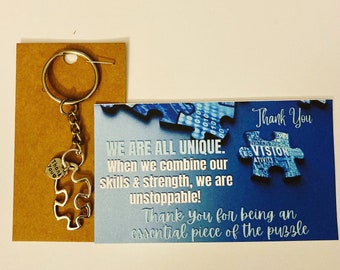 Call Center Staff Gift Keychain Computer Keyboard Charm and - Etsy