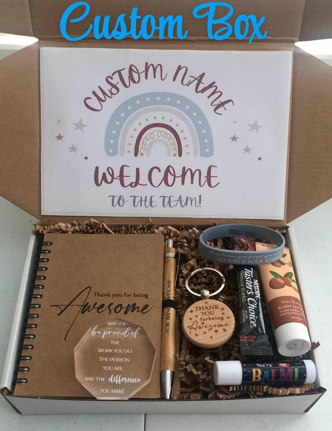 Custom Welcome Gift. Coworker Gifts. Corporate Gifts. Employee Gifts ...