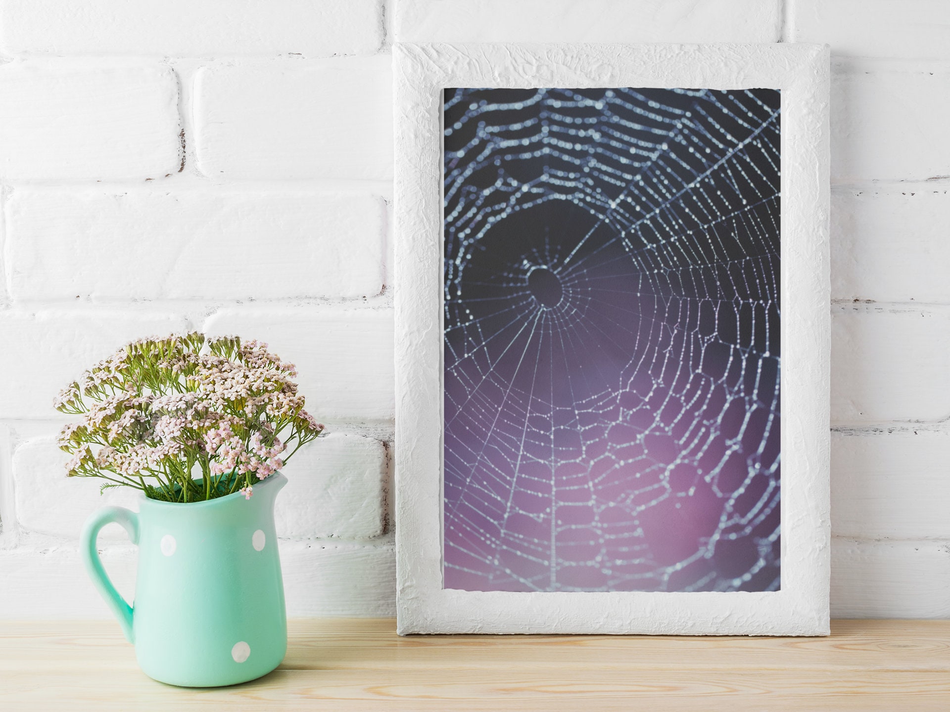 Spiderweb Art, Instant Download, Printable Wall Art, Digital File ...