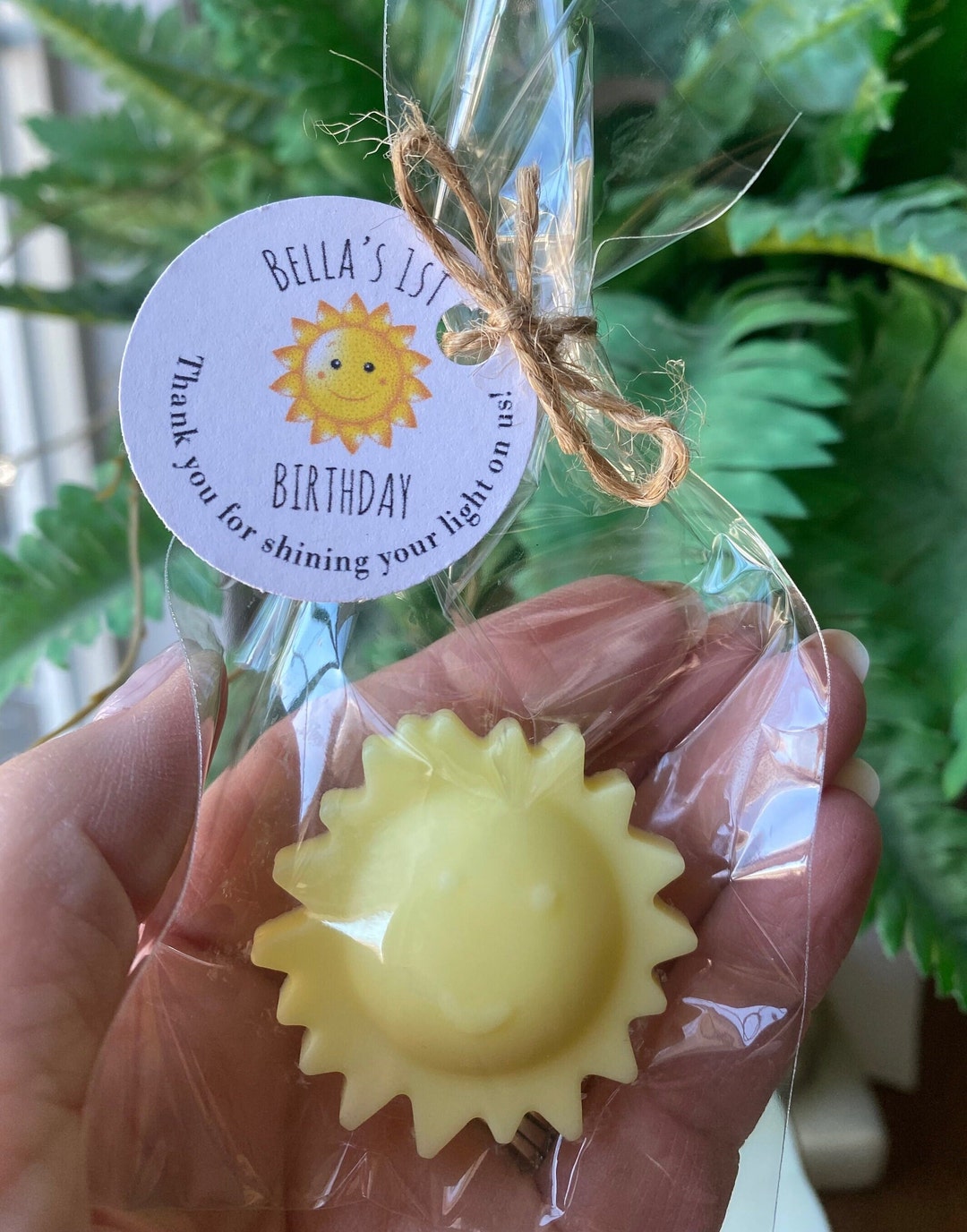 10 Sun Soap Party Favors Hello Sunshine First Birthday 1st Trip Around ...
