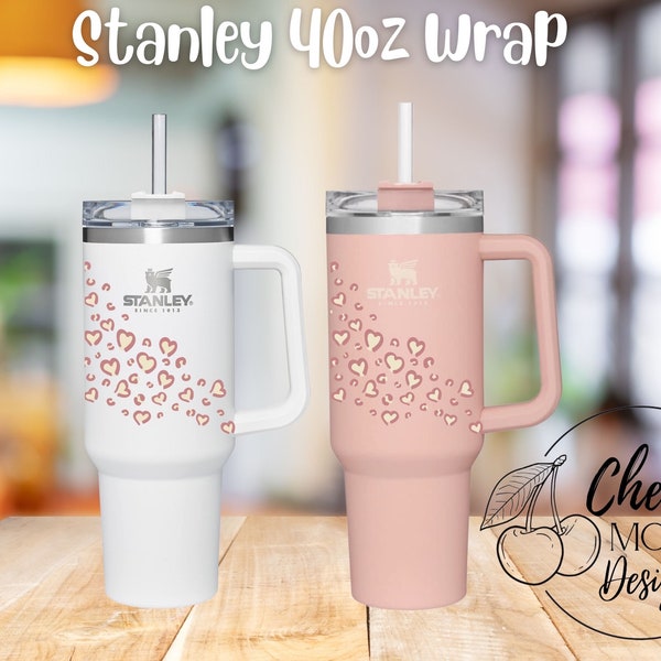 Stanley Cup Cheetah Print Etsy