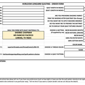 Quality Longarm Quilting Services and Special Offers. 1000's of Free ...