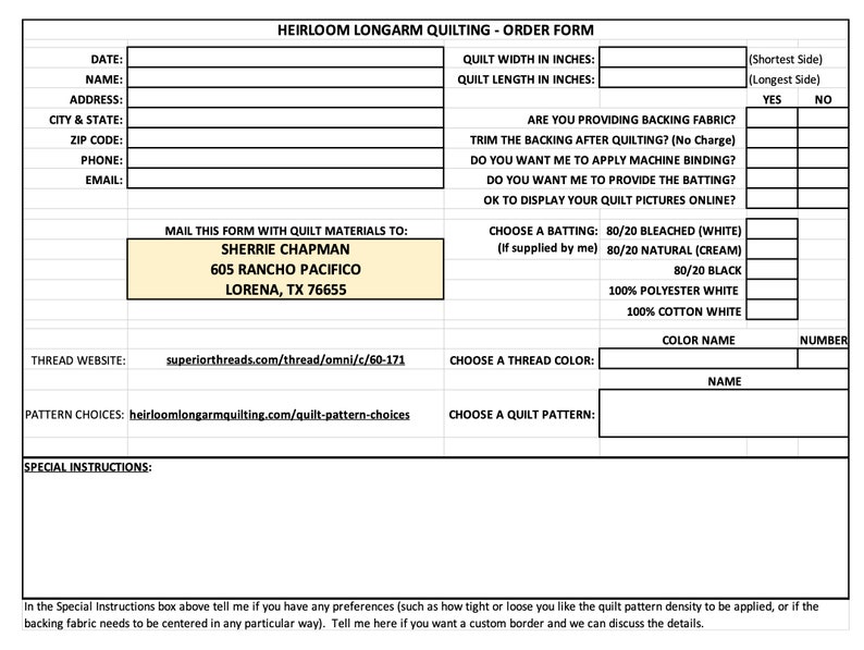 Quality Longarm Quilting Services and Special Offers. 1000's of Free ...