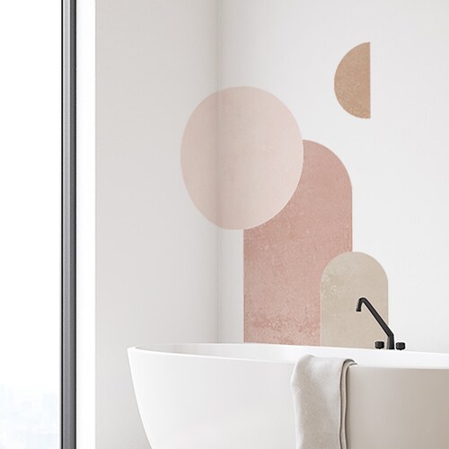 Paul Adhesive Wall Decal Arch Shape Stickers - Etsy