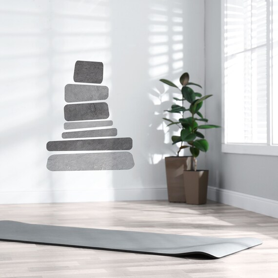 Stone Adhesive Wall Decal Bedroom Wall Decal Office Wall - Etsy