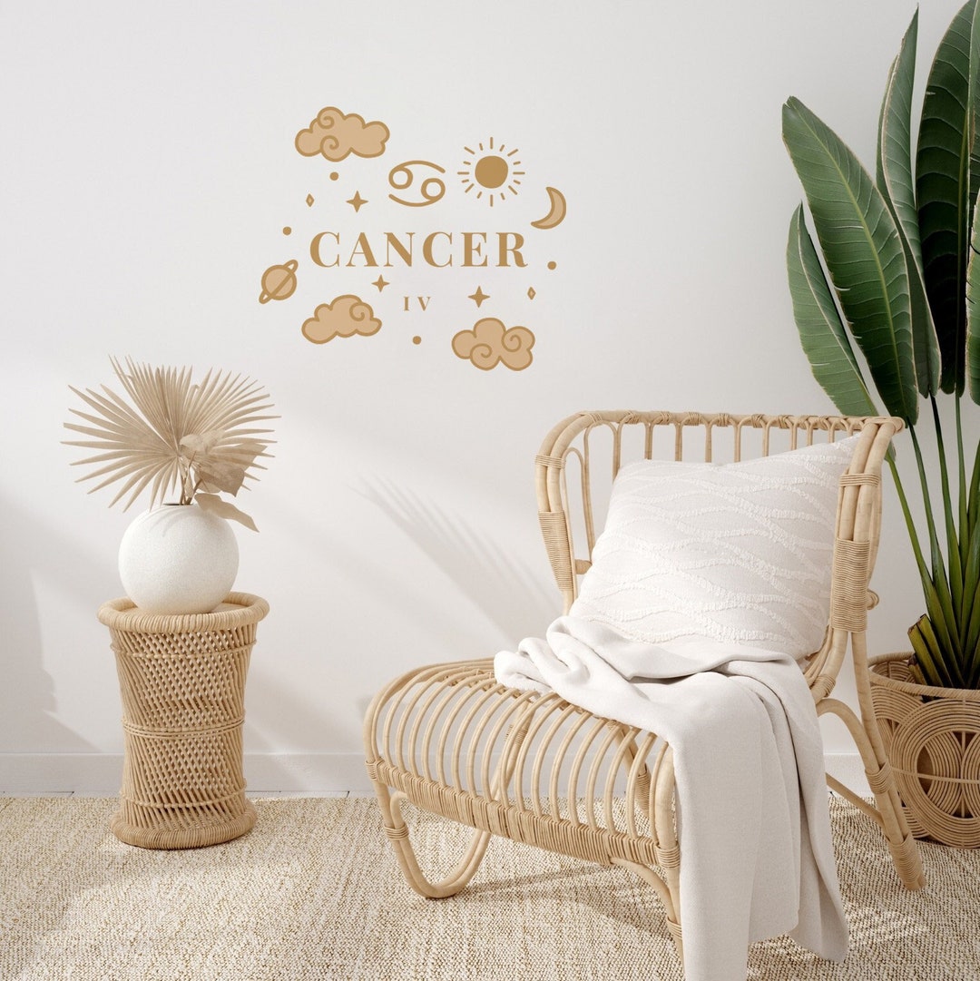 Zodiac Sign Wall Decal | Horoscope Wall Decal, Astrology Wall Decal ...