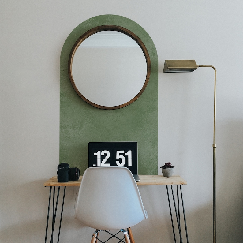 Paul Adhesive Wall Decal Arch Shape Stickers - Etsy