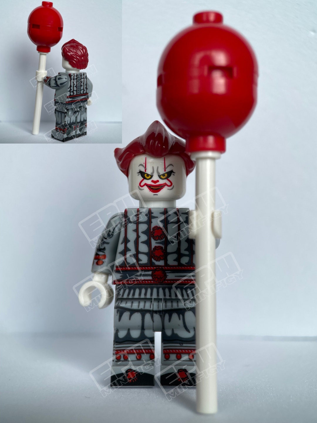 Minifigures Custom Pennywise Collectible for Halloween - Etsy
