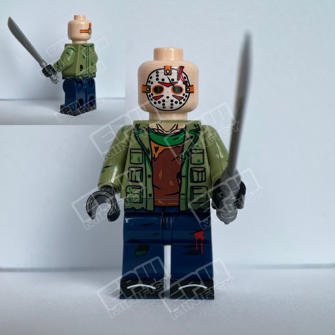 Minifigures Custom Jason Collectible for Halloween - Etsy