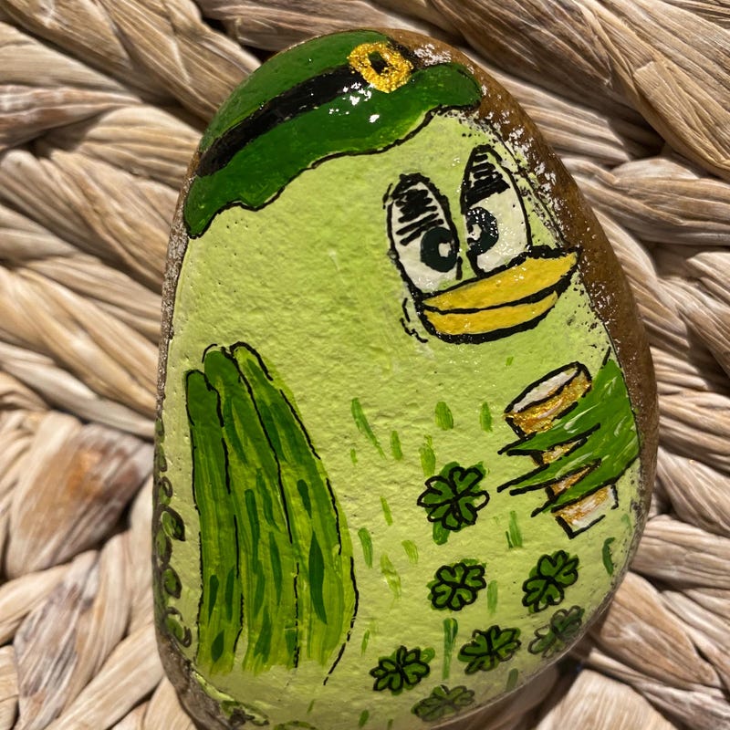 Cartoon Painted Rocks - Etsy