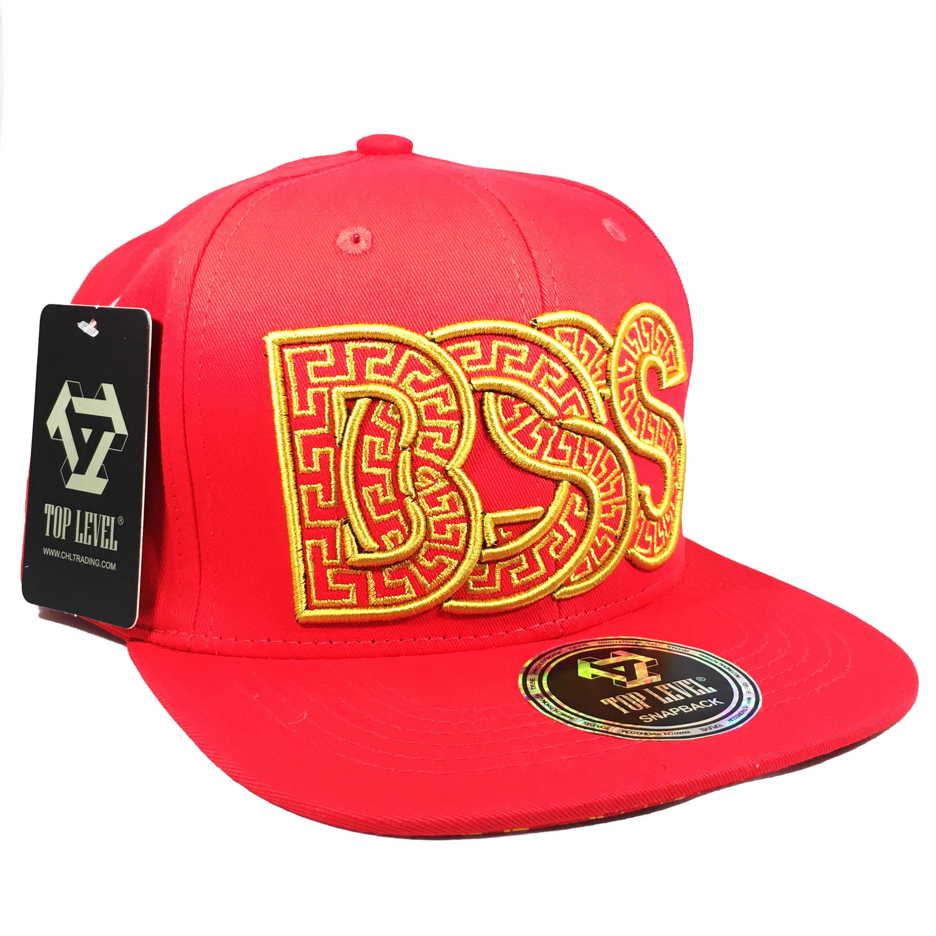BOSS Cap Golden Boss Hat the Boss Money Talks Money Rolls - Etsy