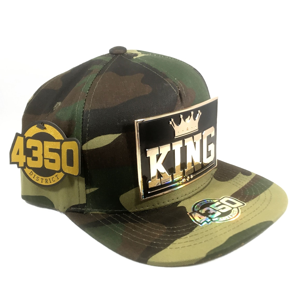 KING Logo Baseball Cap Golden King Hat Emperor Prince - Etsy