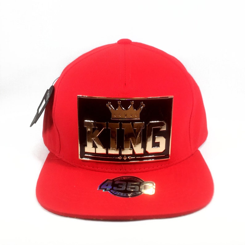 KING Logo Baseball Cap Golden King Hat Emperor Prince - Etsy