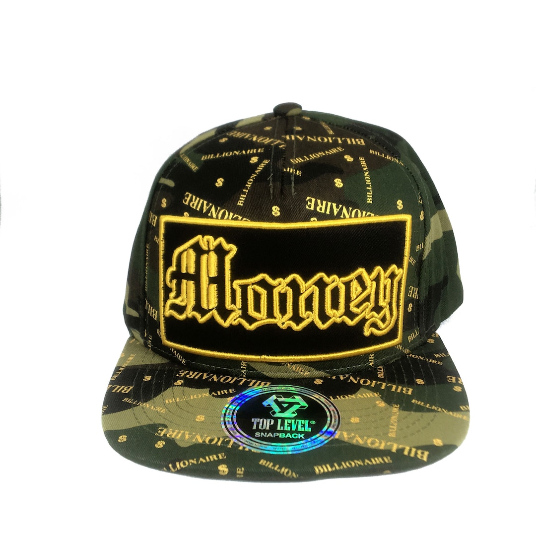 MONEY Cap Dollar Bill Baseball Cap Snapback Flat Bill - Etsy