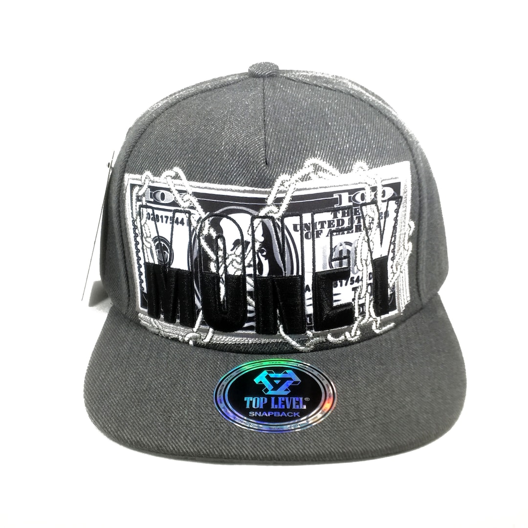 MONEY Cap Dollar Bill Baseball Cap Snapback Flat Bill - Etsy