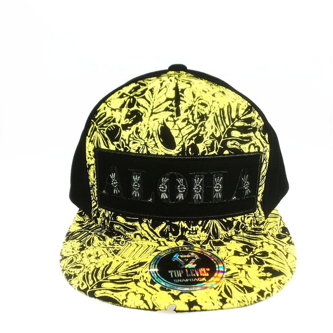ALOHA Snapback Cap, Goodbye Cap, Bye, Welcome, Matching Hat With Air ...