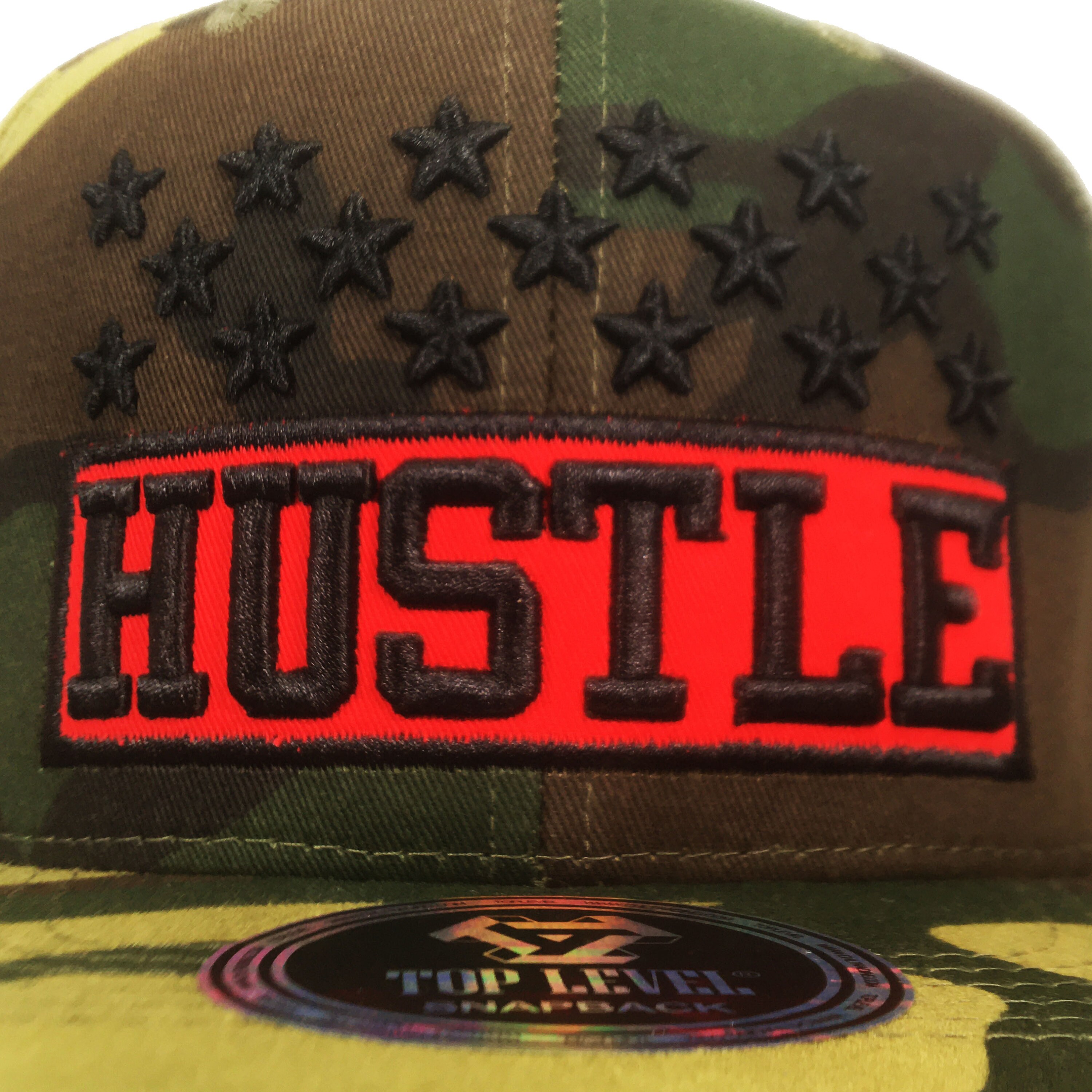 HUSTLE Cap, Work Hard Baseball Cap, Snapback, Flat Bill, Illegal ...