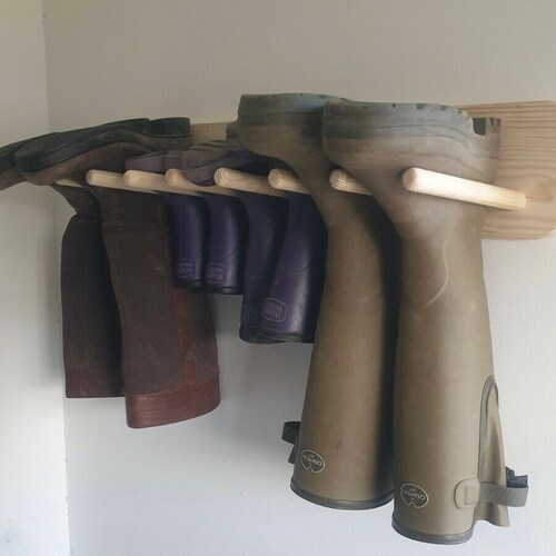 Wellington Welly Riding Walking Boot Wall Rack 4 Pairs - Etsy