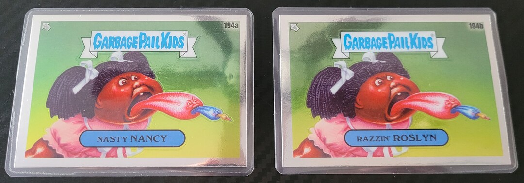 Fun Fridge Magnets - Garbage Pail Kids Chrome (2022) Twins! Nasty Nancy ...