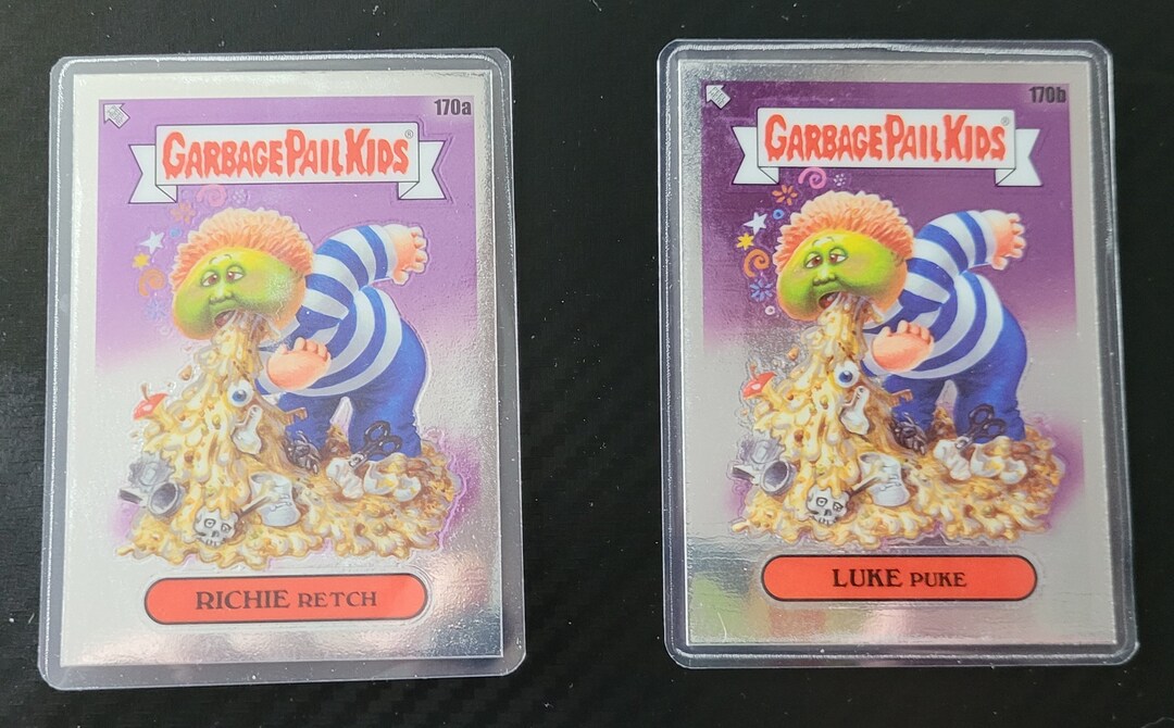 Fun Fridge Magnets - Garbage Pail Kids Chrome (2022) Twins! Luke Puke ...