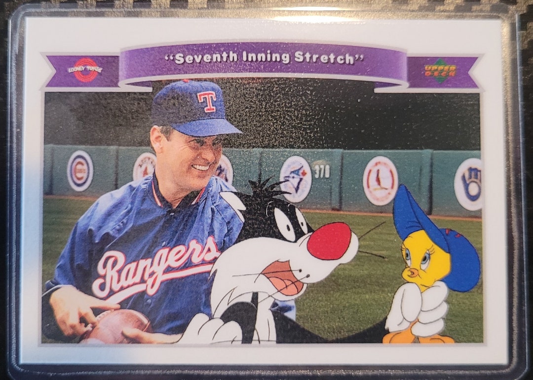 Comic Ball 2 Sylvester, Tweety Nolan Ryan Card Refrigerator Magnet - Etsy