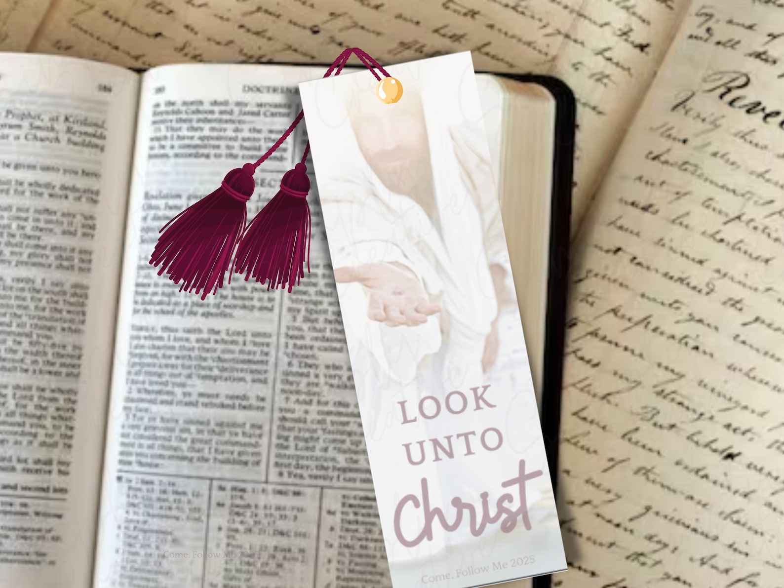 2025 LDS Youth Theme | Look Unto Christ | D&C Scripture | LDS Youth ...