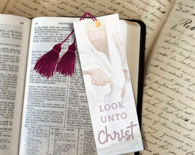 2025 LDS Youth Theme | Look Unto Christ | D&C Scripture | LDS Youth ...