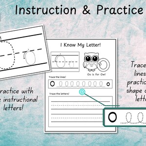 ABC I Know My Letter! Printable A-Z Tracing Worksheets | Alphabet ...
