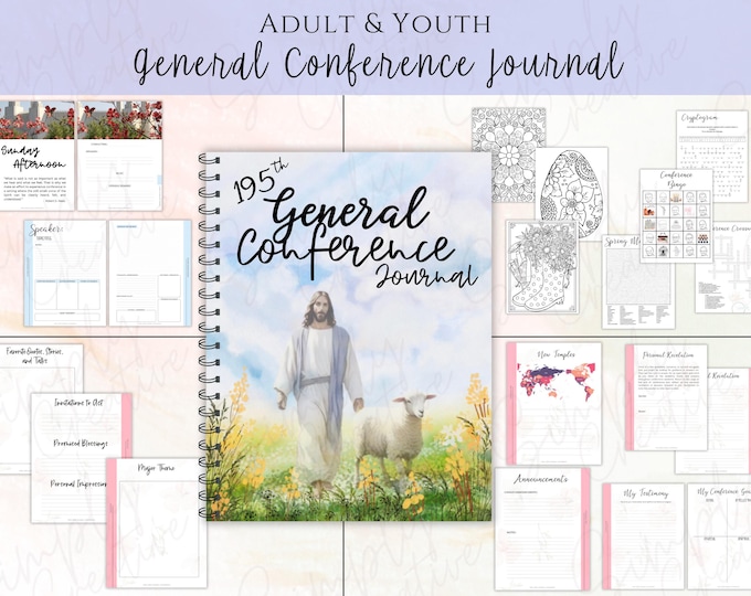 General Conference 2025, April 2025 General Conference Journal, General ...
