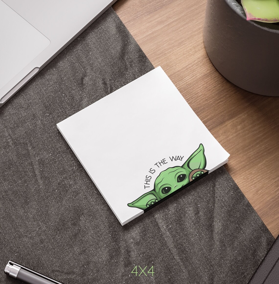 Grogu Post-it® Note Pad | Star Wars | Mandalorian | Baby Yoda | Sci-fi ...