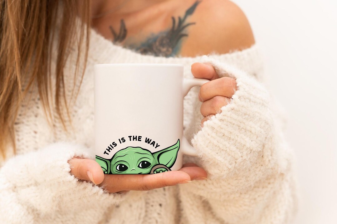 This is the Way Mug | Grogu Mug | Mandalorian Mug | Mythosaur | Star ...